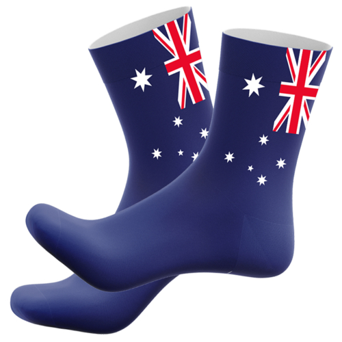 Australian Flag Socks