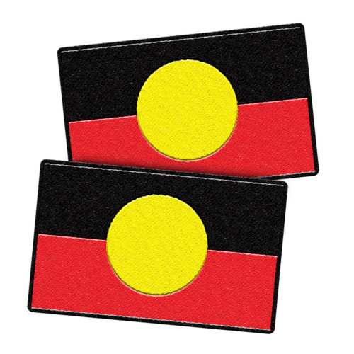 Aboriginal Flag Patches, In Stock – Order Now