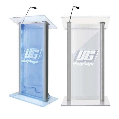 LED Light Box Lectern, Brilliant Event & Expo Display