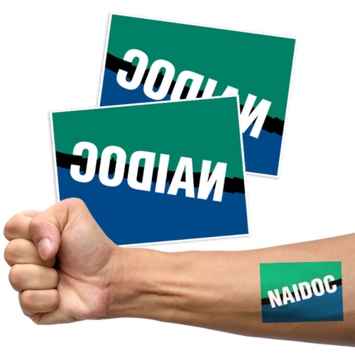 The NAIDOC Temp Tattoos TSI Colours, In Stock - Order Today