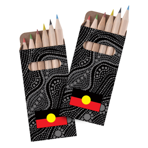 The Aboriginal Flag Pencil Packs, In Stock - Order Today