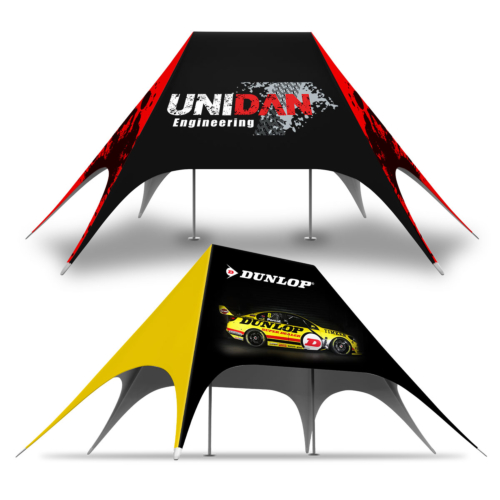 Custom Branded & Printed Event Shades, Printed Star Shades