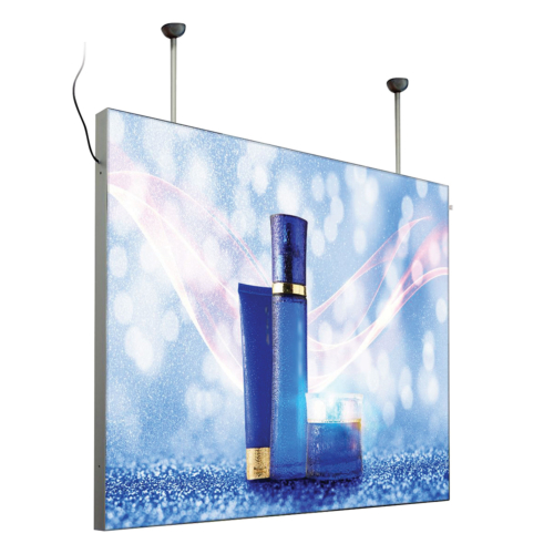Double-Side LED Light Box, Frameless Edge-lit Displays