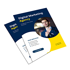 Brochures & Flyers, Custom Printed at Best Prices